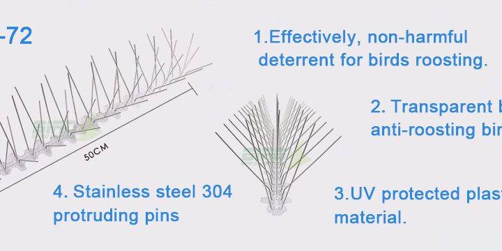 bird deterrent wire system - Bird Spike Control