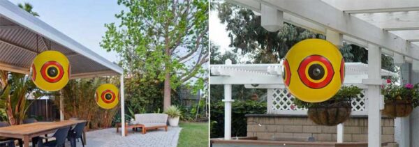 Bird Scare Balloon Inflatable Plastic Horror Eyes for Bird Control ...